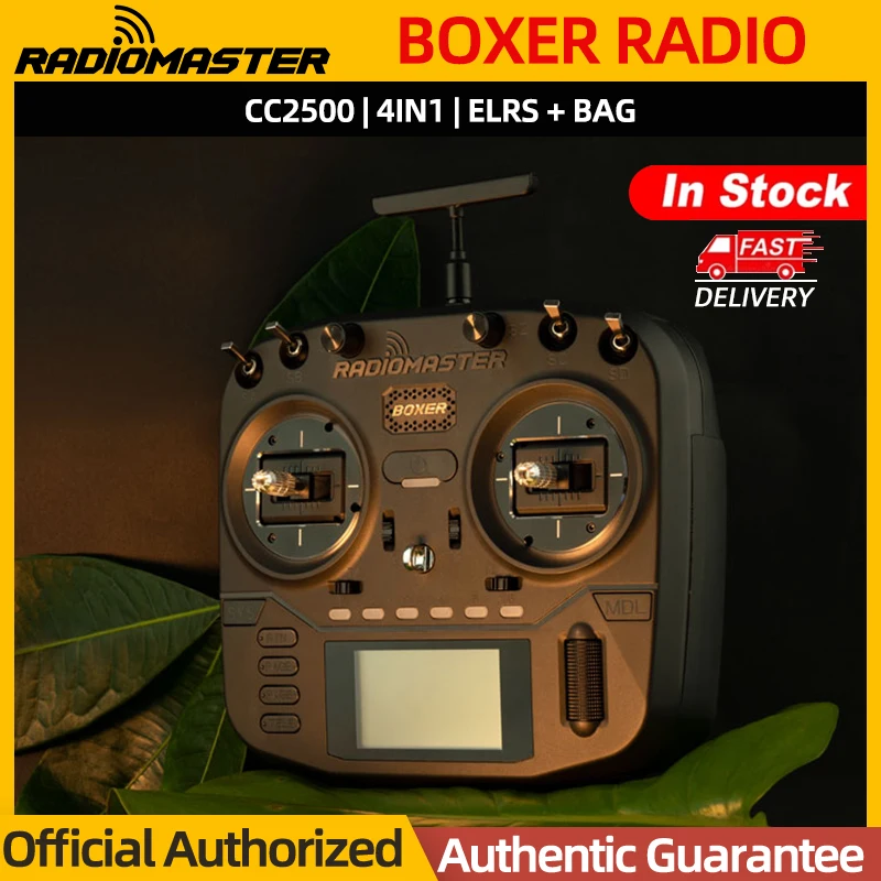 IN STOCK Radiomaster BOXER Radio Controller Hall Gimbals ELRS/4IN1 ...