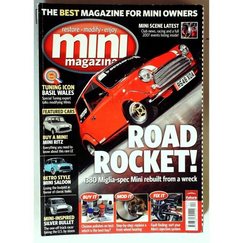Mini Magazine April 2007 mbox3141/c Road Rocket. - Magazines