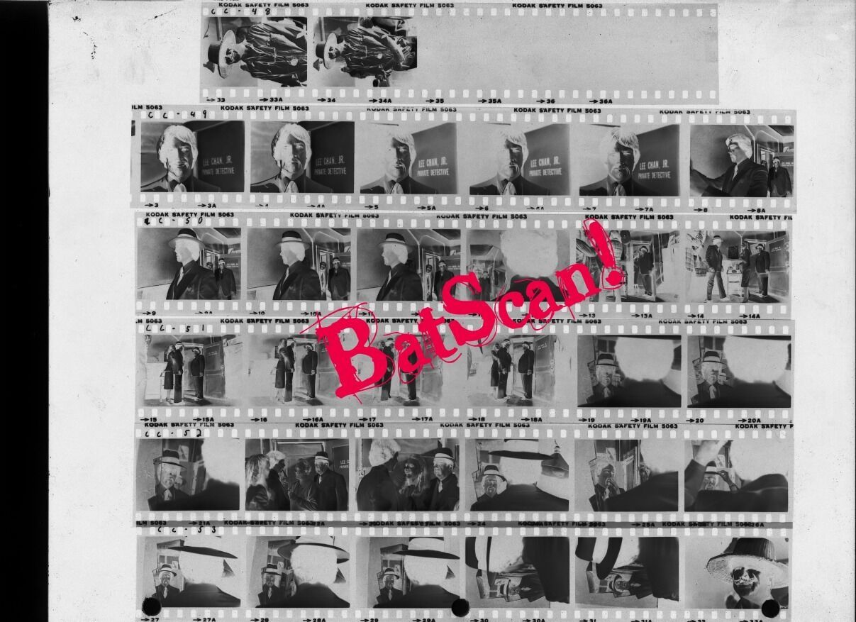 CHARLIE CHAN 1980 On-Set Photo From Proof Sheets 5x7 PETER USTINOV #273 ...