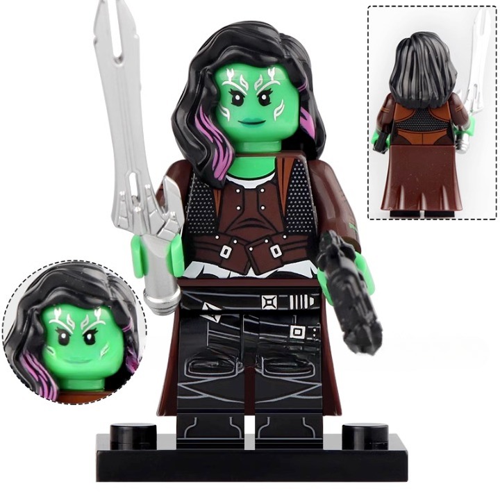 Gamora KT1070 537 Marvel minifigure - Building Toy Complete Sets & Packs