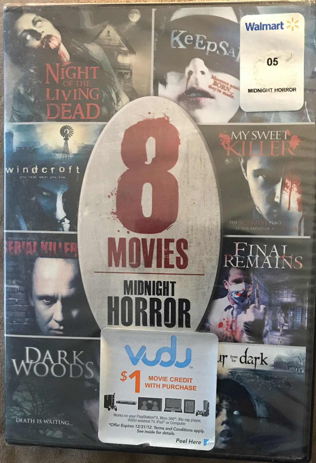 8 Movies-Midnight Horror (DVD) NEW! See Photos For Titles - DVDs & Blu ...