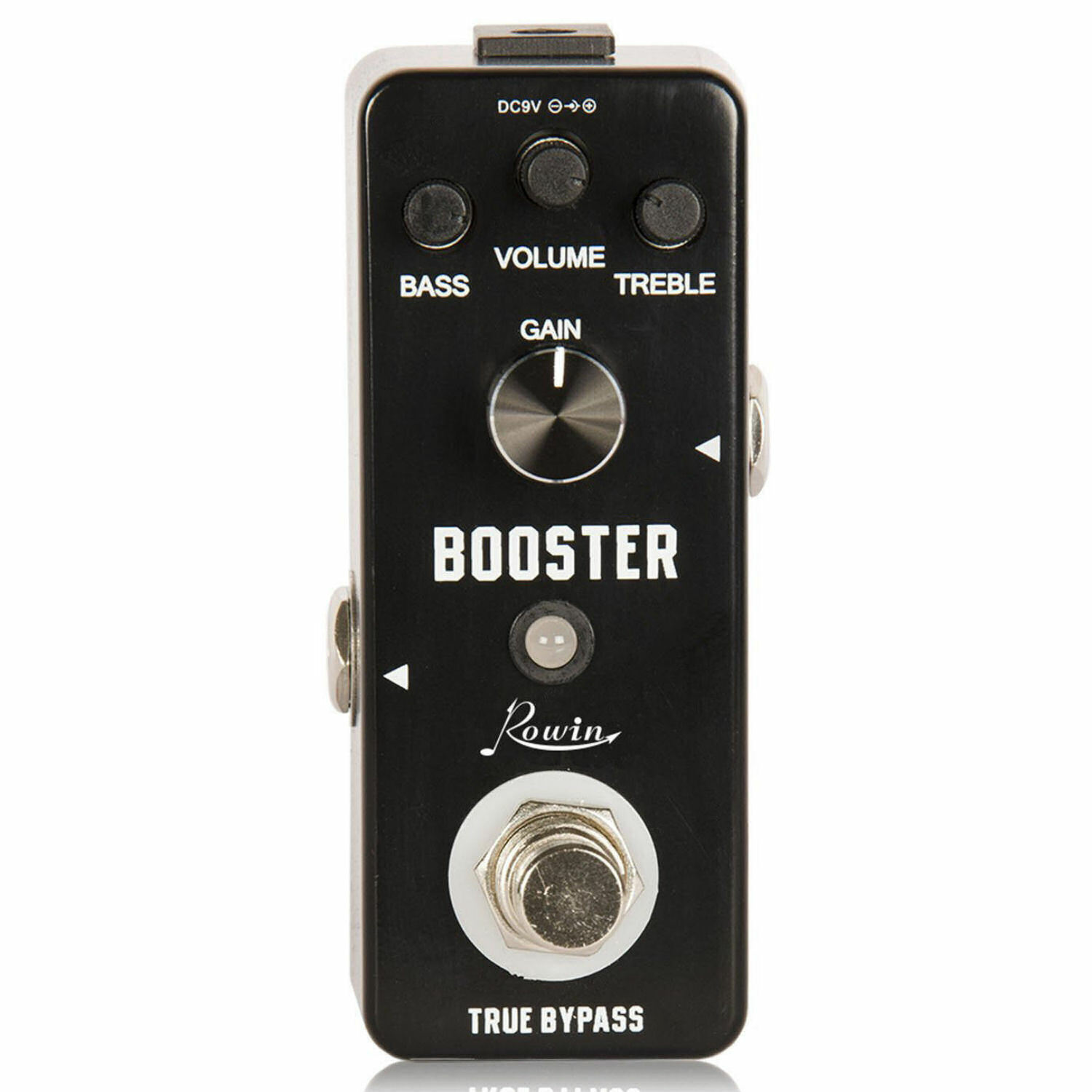 Rowin Booster Pedal with Rich 15 db Boost True Bypass - Effects Pedals