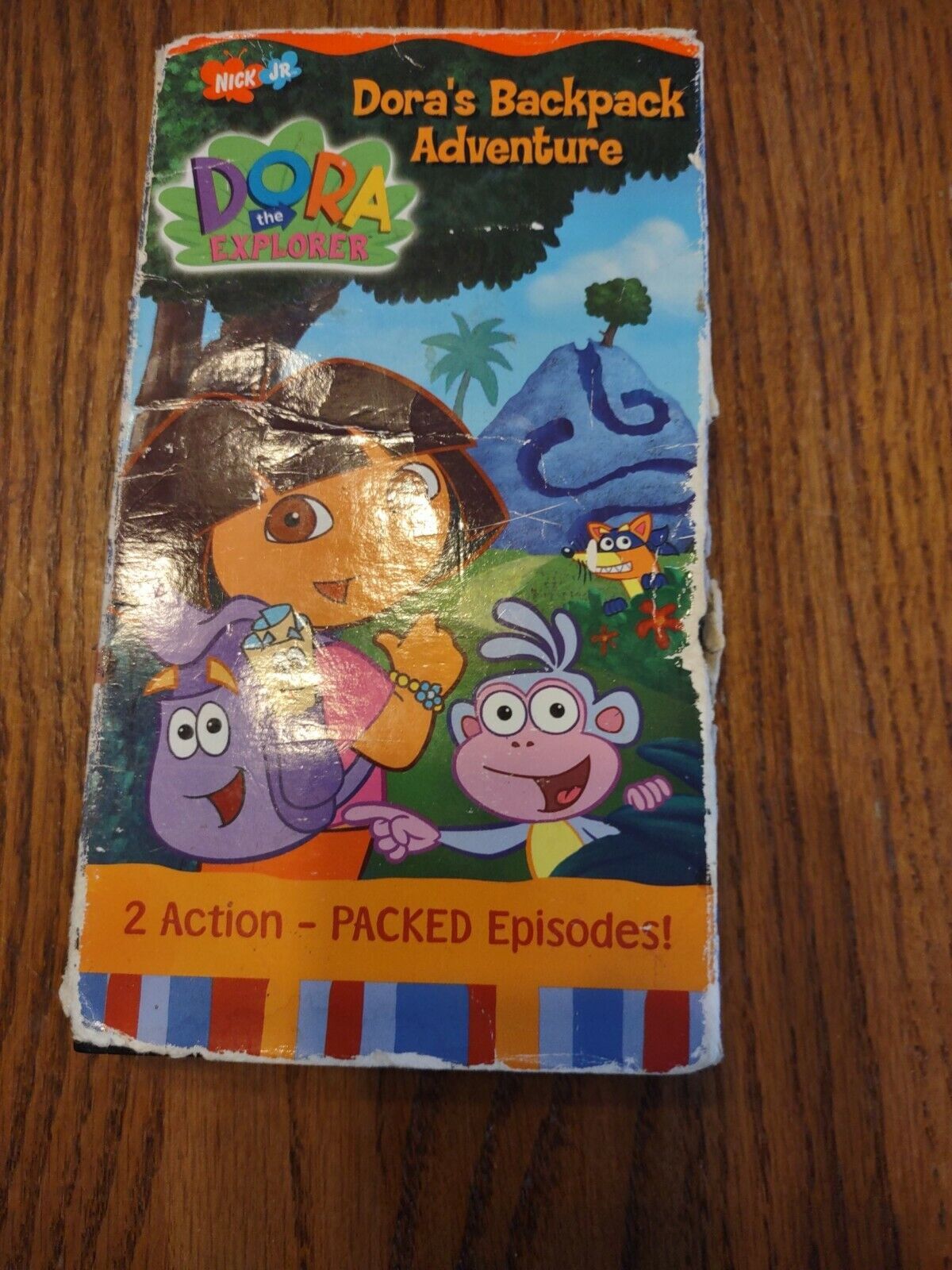 Dora The Explorer Dora's Backpack Adventure Vhs Tape - VHS Tapes