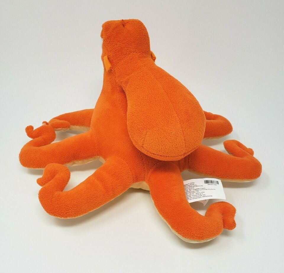 10" DISNEY PIXAR FINDING DORY HANK ORANGE OCTOPUS STUFFED ANIMAL PLUSH ...