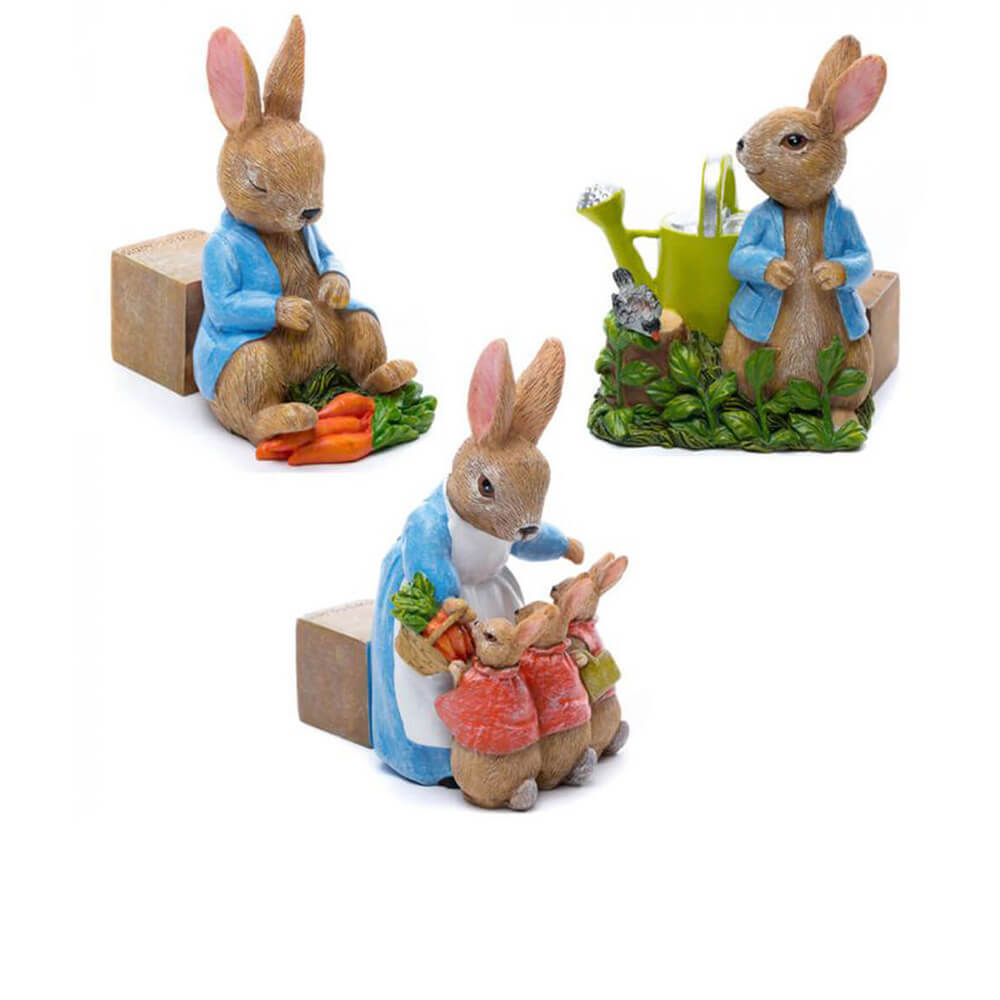 Jardinopia Beatrix Potter Potty Feet - Set 5 Assorted - Statues & Lawn ...