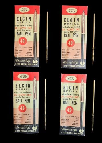 Vintage Elgin Pen Co "Paris Industries" San Francisco Calif Ball Pt Pen ...