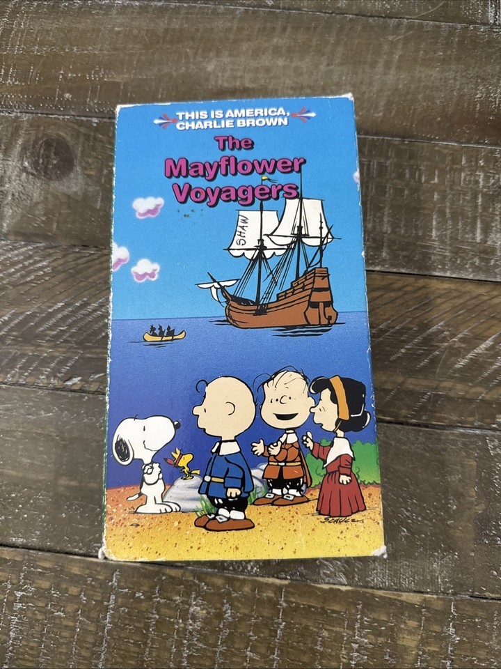 The Mayflower Voyagers Charlie Brown VHS and 49 similar items