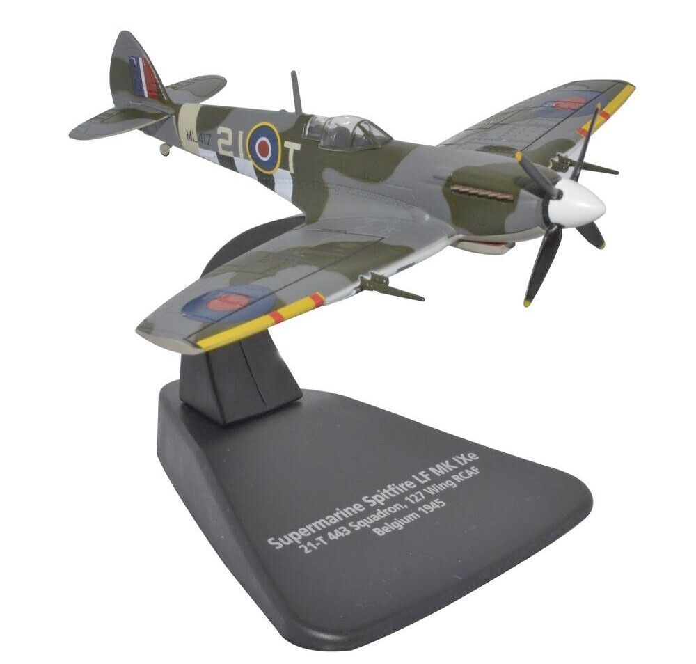 Supermarine Spitfire MK IX 443 Squadron, RCAF 1945 1/72 Scale Diecast ...