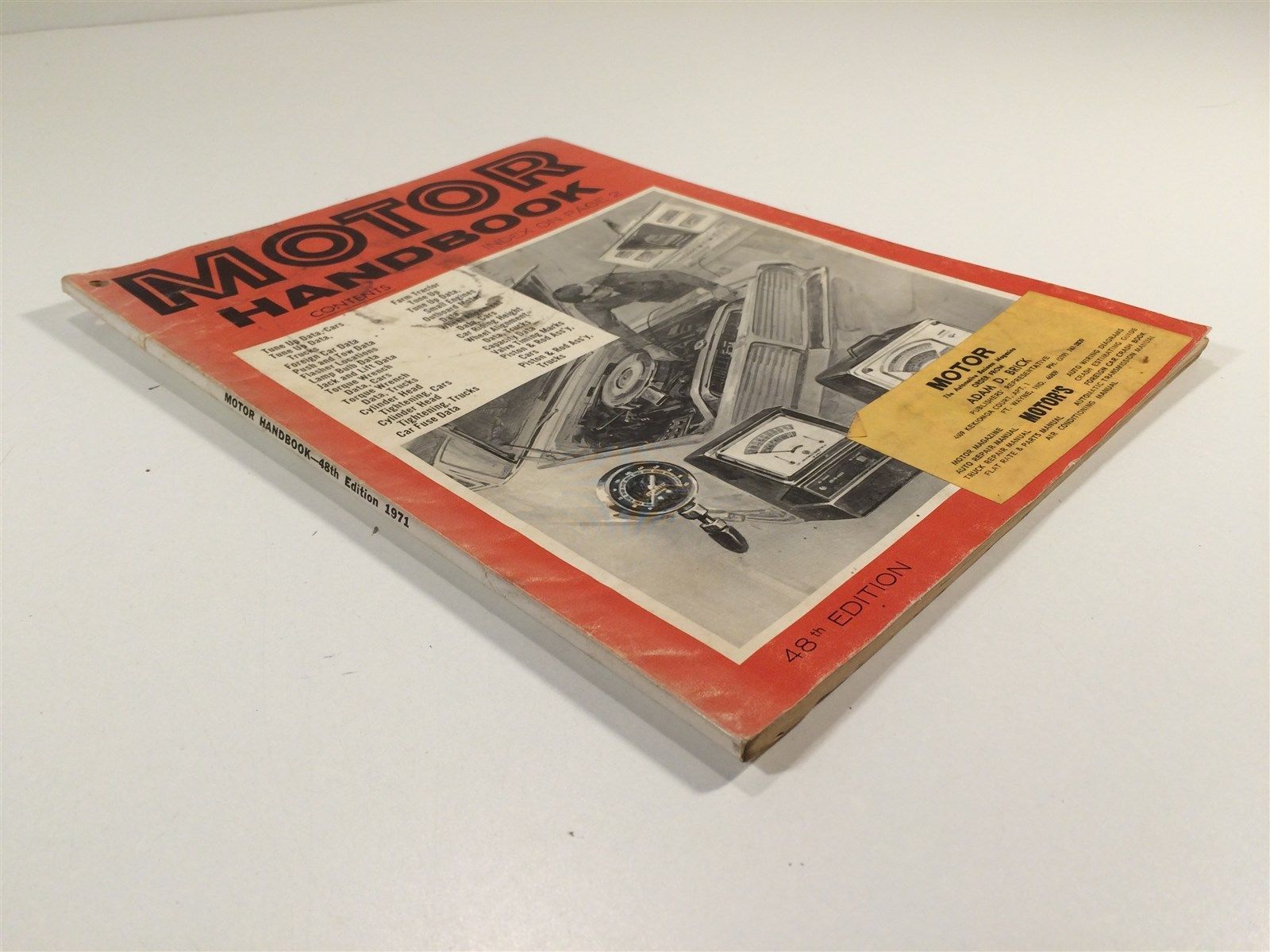 1971 Motor Handbook 48th Edition and similar items