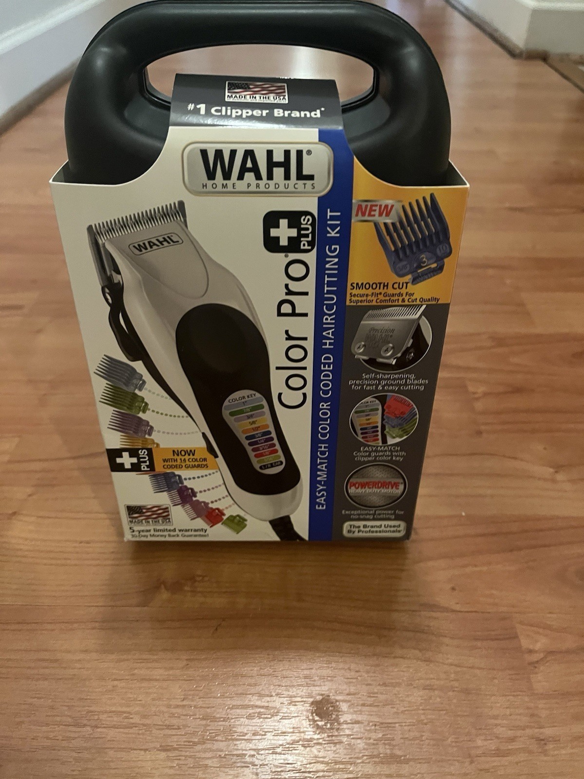 Wahl Clipper Color Pro Complete Haircutting Kit with Easy Color Coded ...
