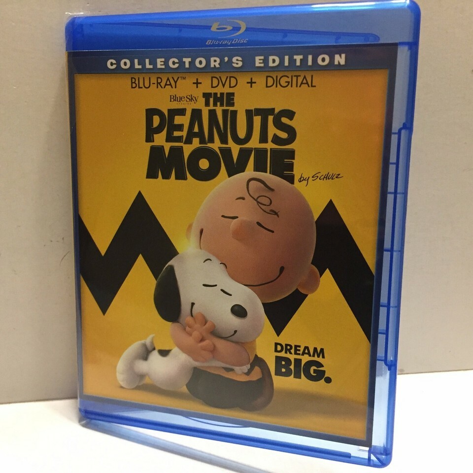 2015 Peanuts Animated Movie Blu-Ray Disc Only (No DVD No Digital ...