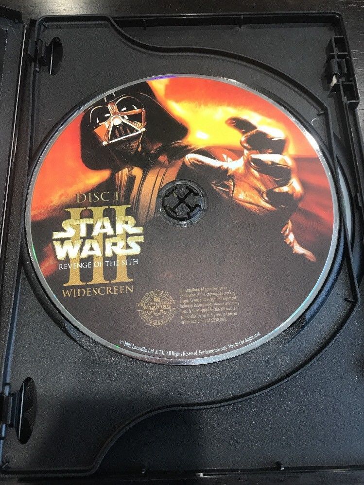 Star Wars Episode III: Revenge of the Sith (DVD, 2005, 2-Disc Set ...