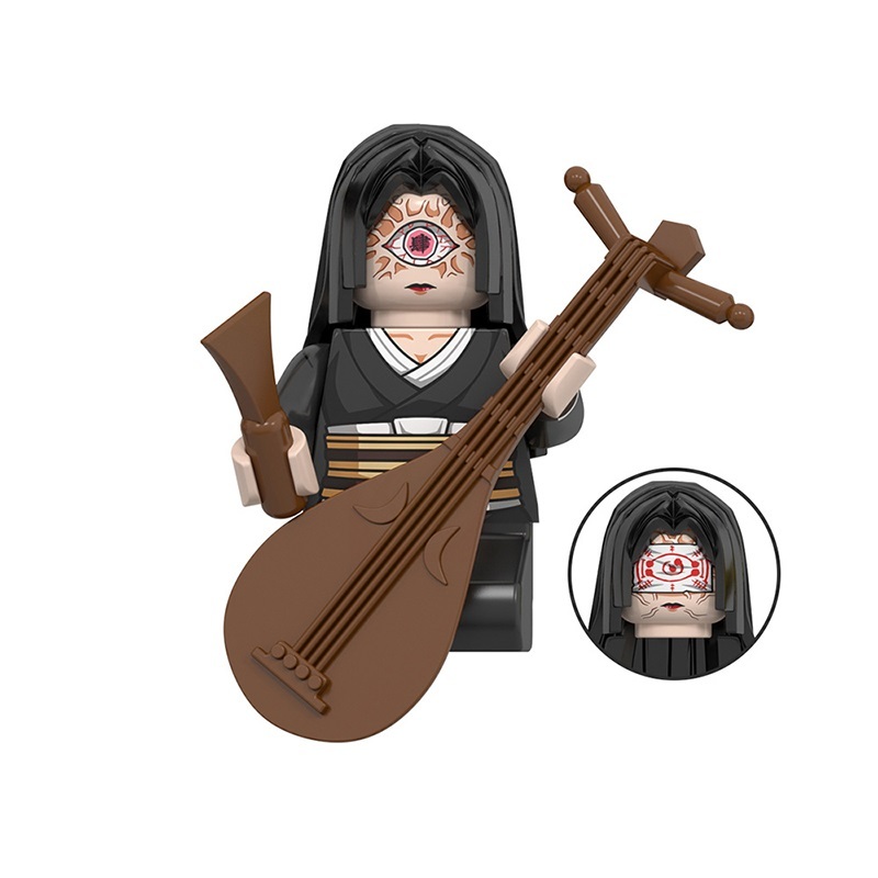 Demon Slayer Muzan Tamayo Hantengu Gyokko Kaigaku Enmu 8pcs Minifigures ...