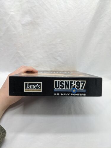 Janes Combat Simulations USNF 97 US Navy Fighters Big Box PC Video Game ...
