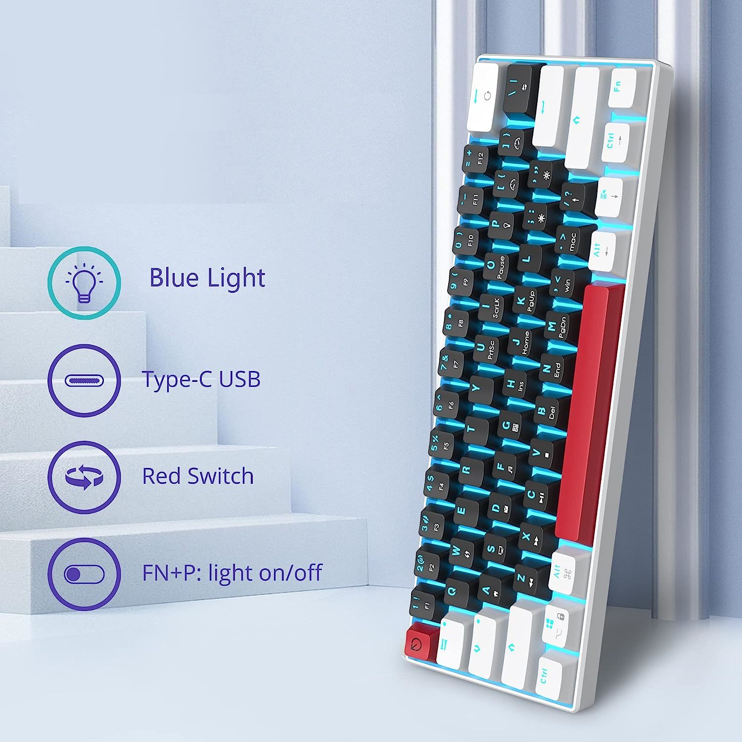 60 Percent Mechanical Keyboard Mini Gaming and similar items