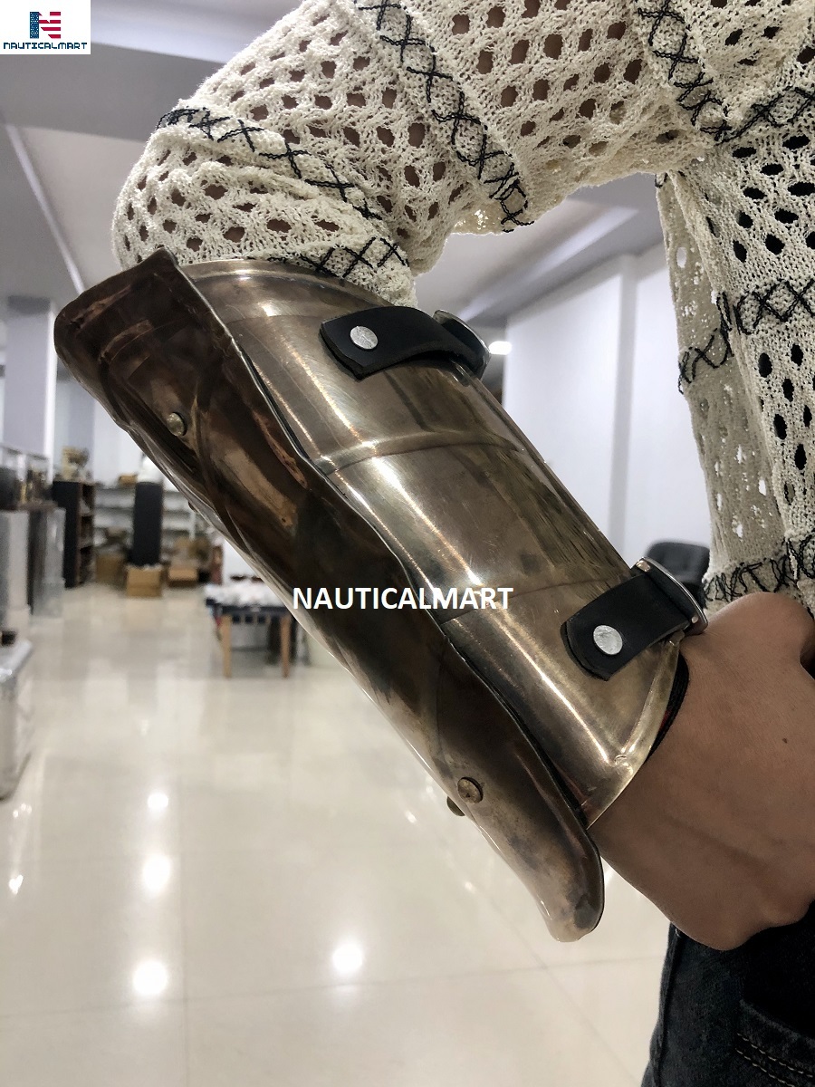Medieval Bracers Fully Functional Arm Guard for Cosplay, Role-Play ...