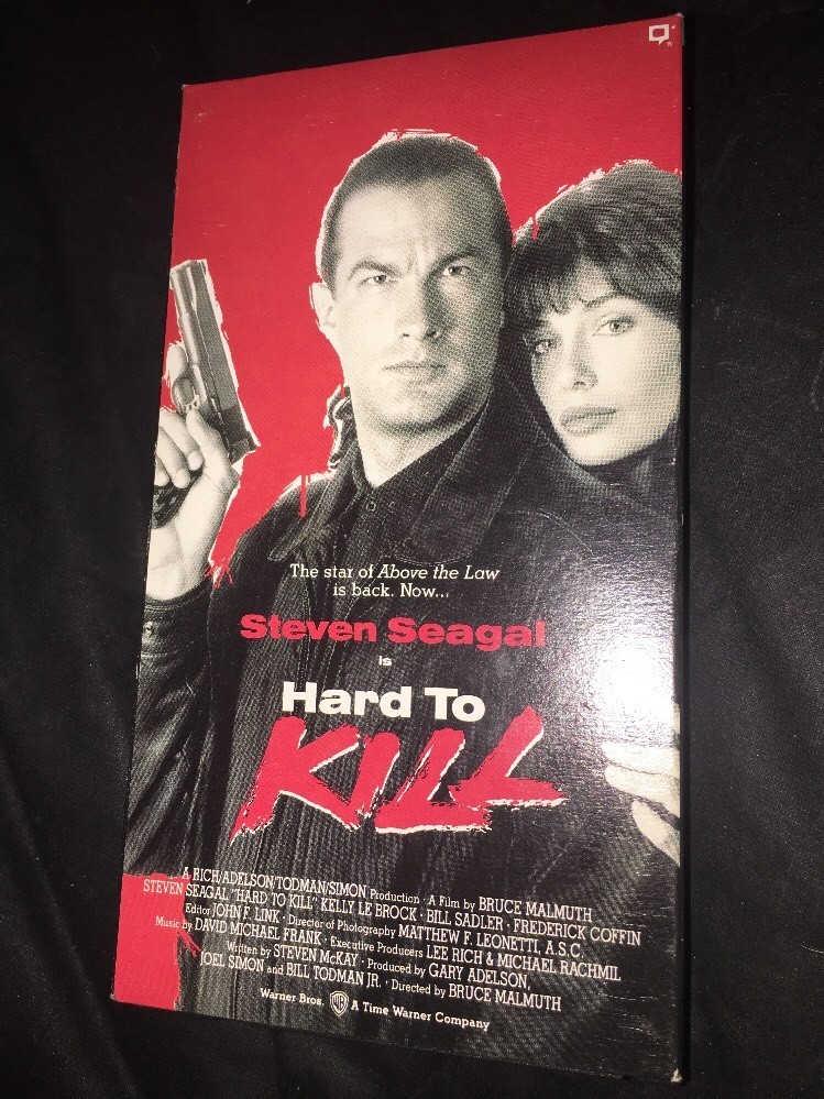 Harte To Kill (VHS, 1990) Stevan Seagal, KELLY Lebrock - VHS Tapes