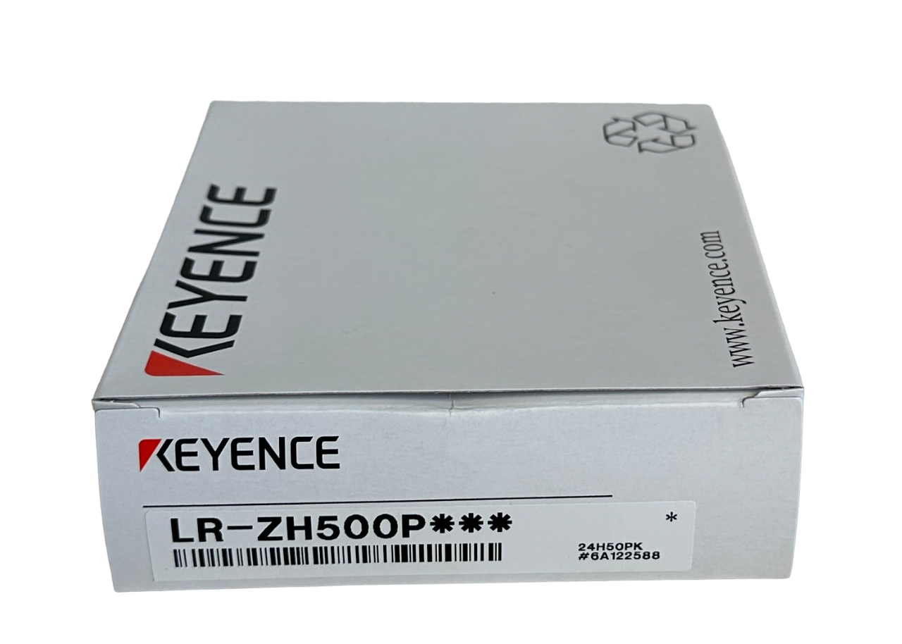 NEW KEYENCE LR-ZH500P / LRZH500P LASER SENSOR 35-500mm 2M CABLE RED ...