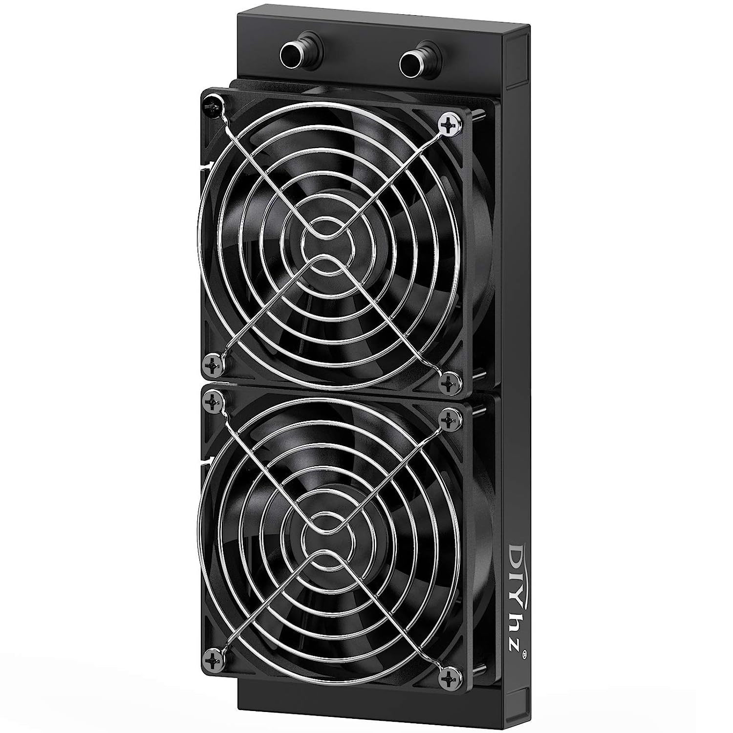 Water Cooling Computer Radiator, 12 Pipe Aluminum Heat Exchanger Liquid ...