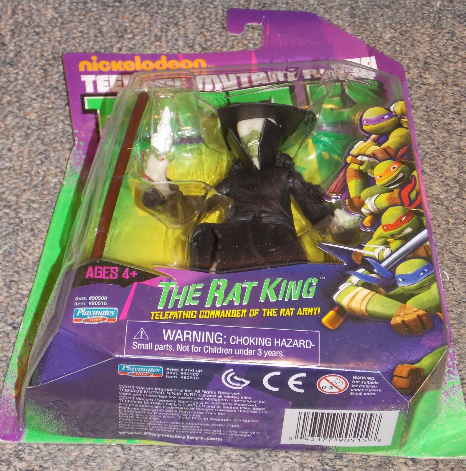 2013 Nickelodeon Teenage Mutant Ninja Turtles Rat King Figure New In ...