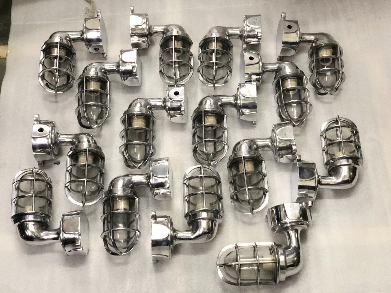 Nautical Aluminum Wall Light Fixture With Junction Box For Bedroom ...