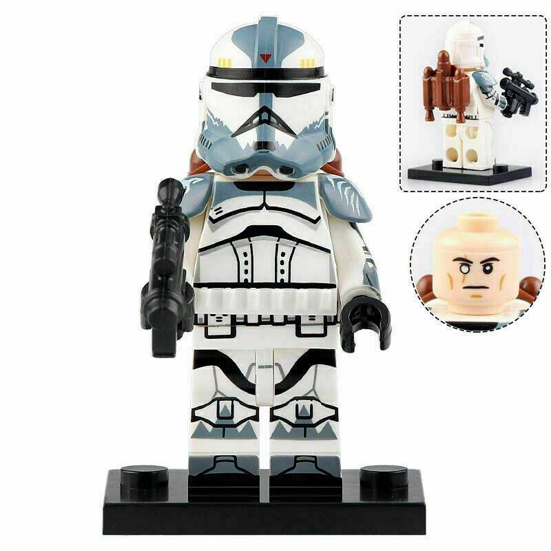 Star Wars 104th Wolfpack Battalion Commander Wolffe 11pcs/set Custom ...