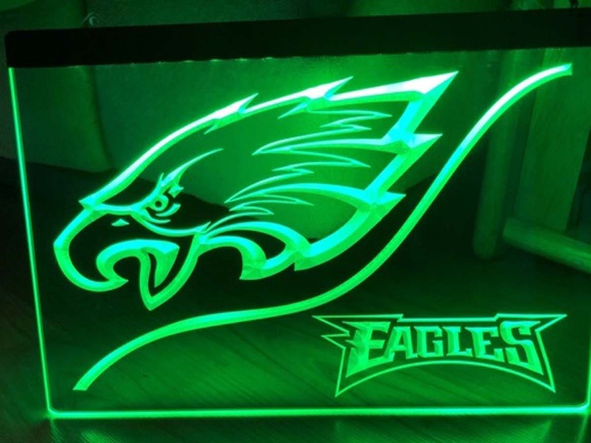 Philadelphia Eagles LED Neon Sign Home Decor and 50 similar items