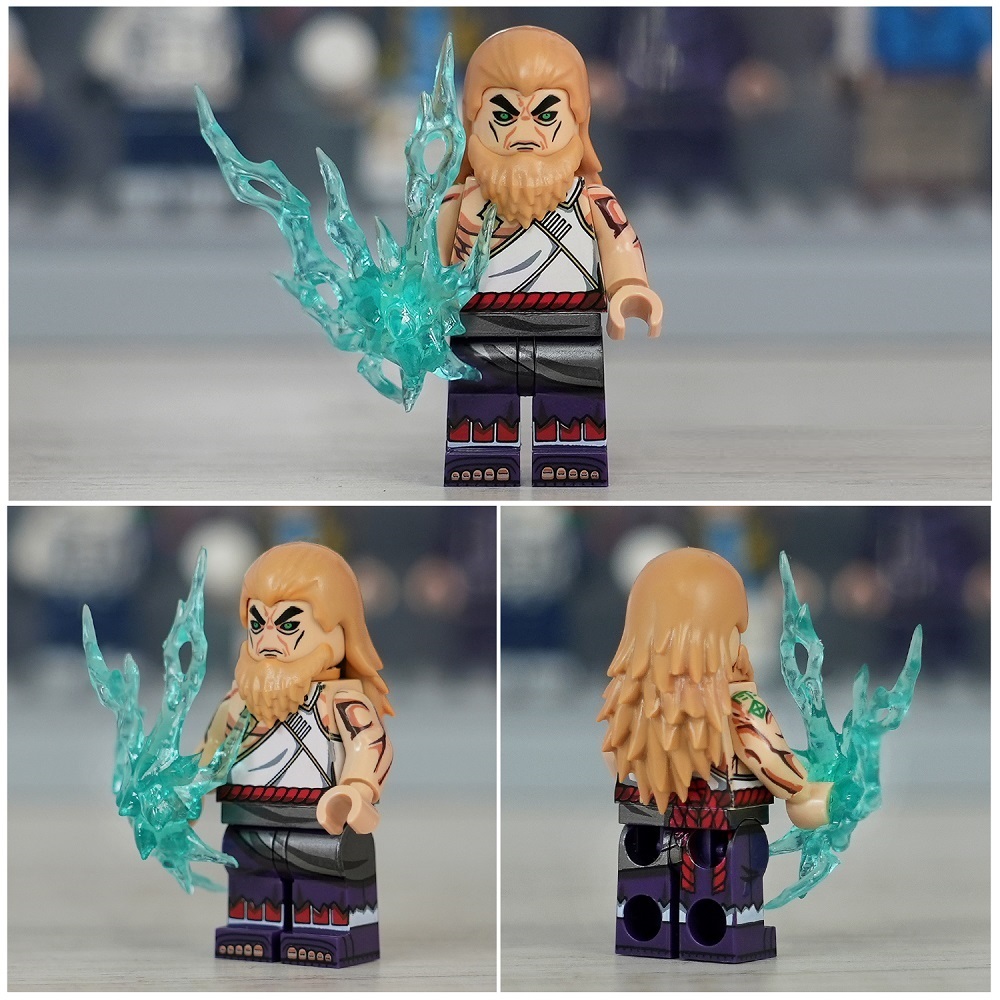 The Third Raikage Naruto Series Minifigures Weapons and Accessories ...