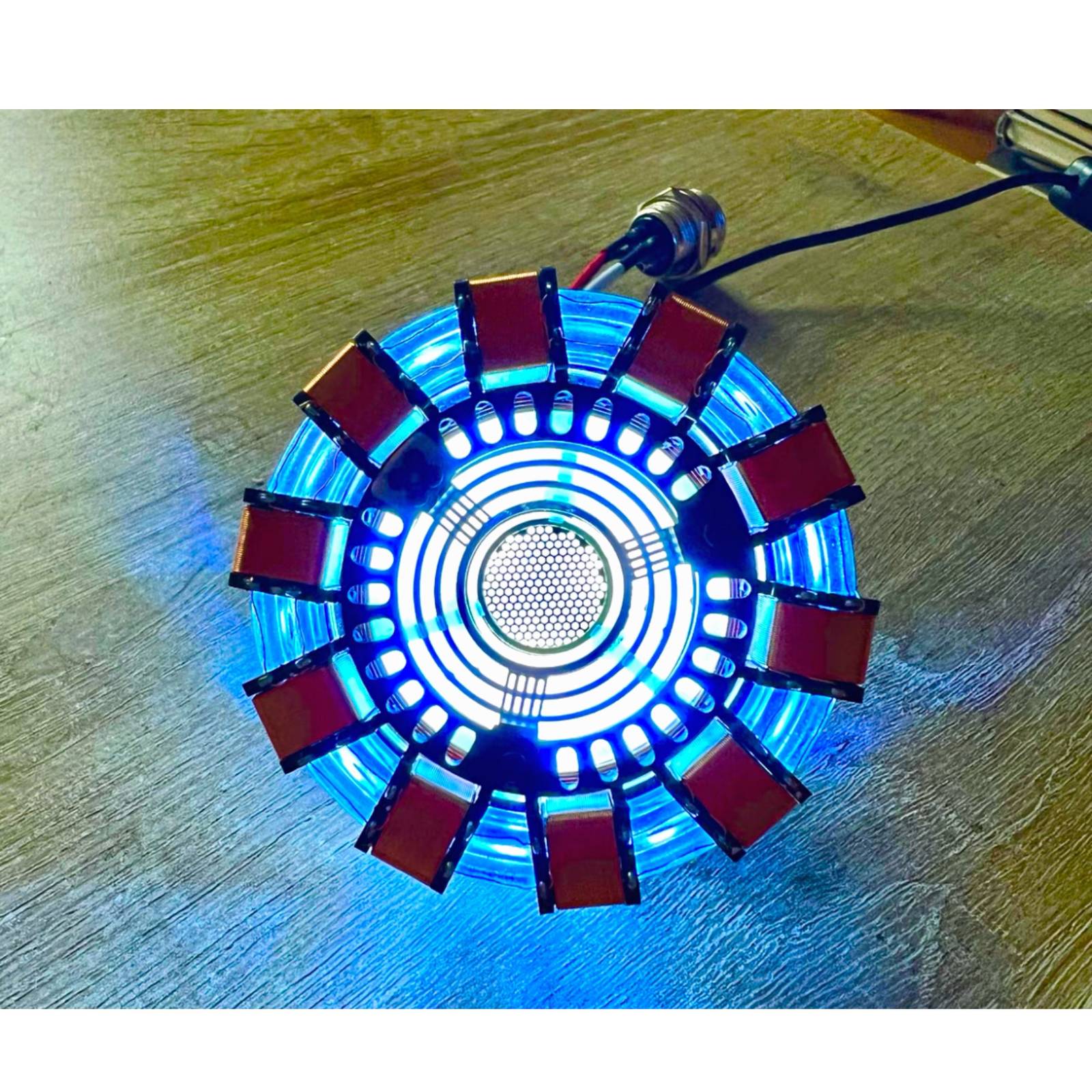 Iron Man Arc Reactor MK 1 night light, Arc Reactor desk lamp, Tony ...