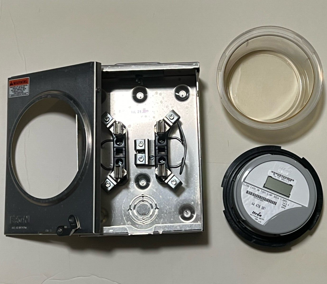 Eaton NSB UATRS101CCH Meter Sockets 125A 600V 50/60Hz Plus ITRON ...