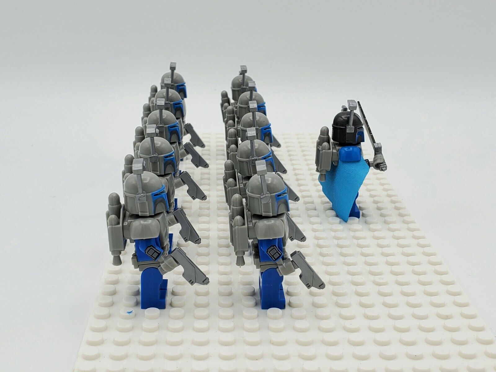 Star Wars Mandalorian Pre Vizsla With Death Watch Army Set 11pcs ...
