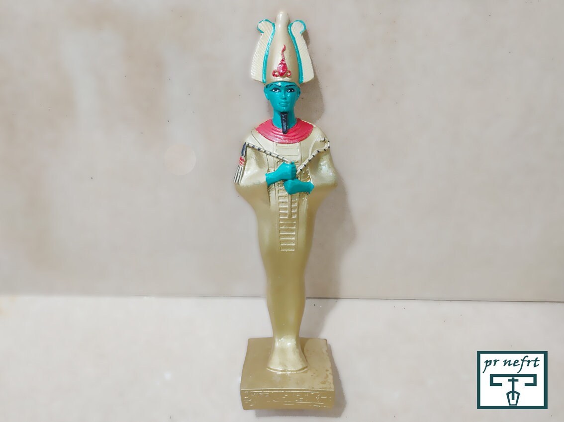 The statue of the god Osiris, distinguished Statue ,Osiris, altar ...