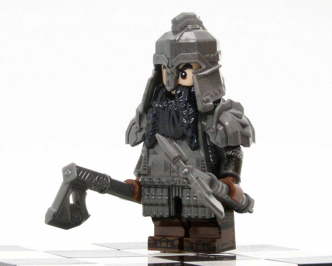Heavy Armour Iron Hills Dwarf Minifigures Weapons Accessories The ...