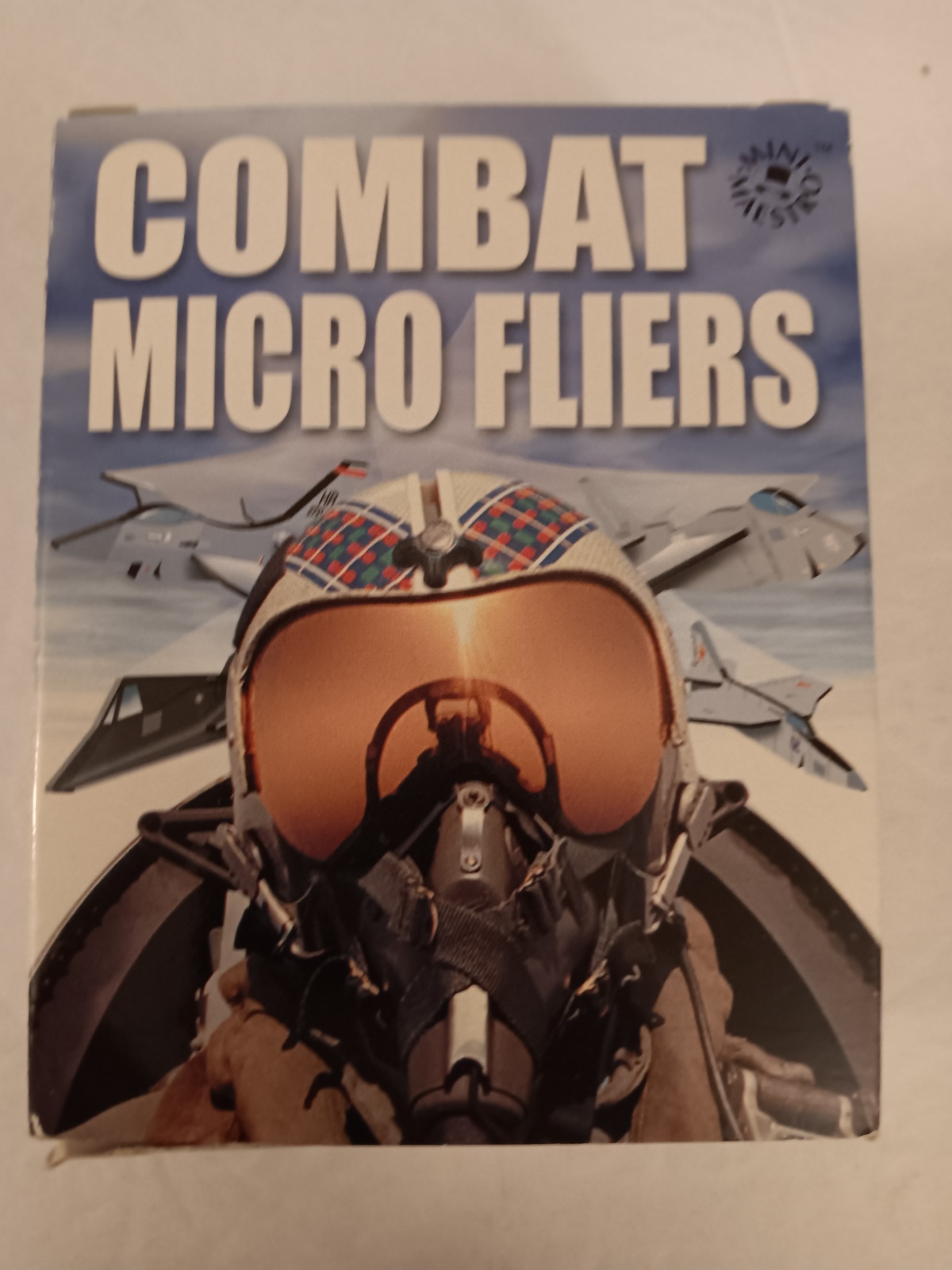 Mini Maestro Combat Micro Fliers Book And 12 Miniature Models Kit Still Sealed Aircraft