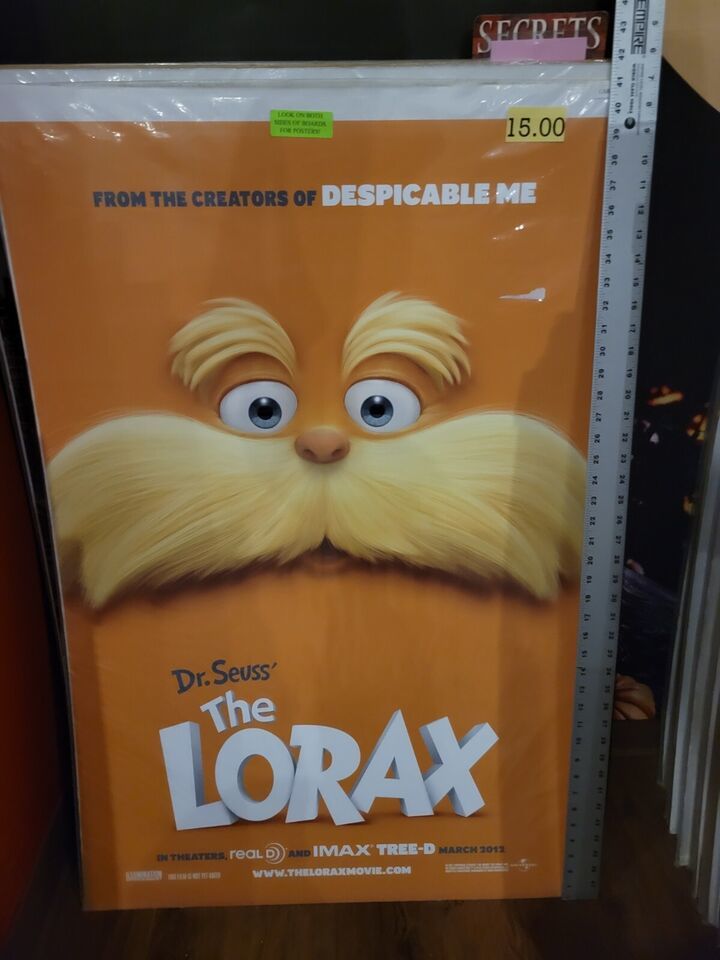 Dr.Seuss' - The Lorax - One Sheet - 27x40 Original Poster - Posters