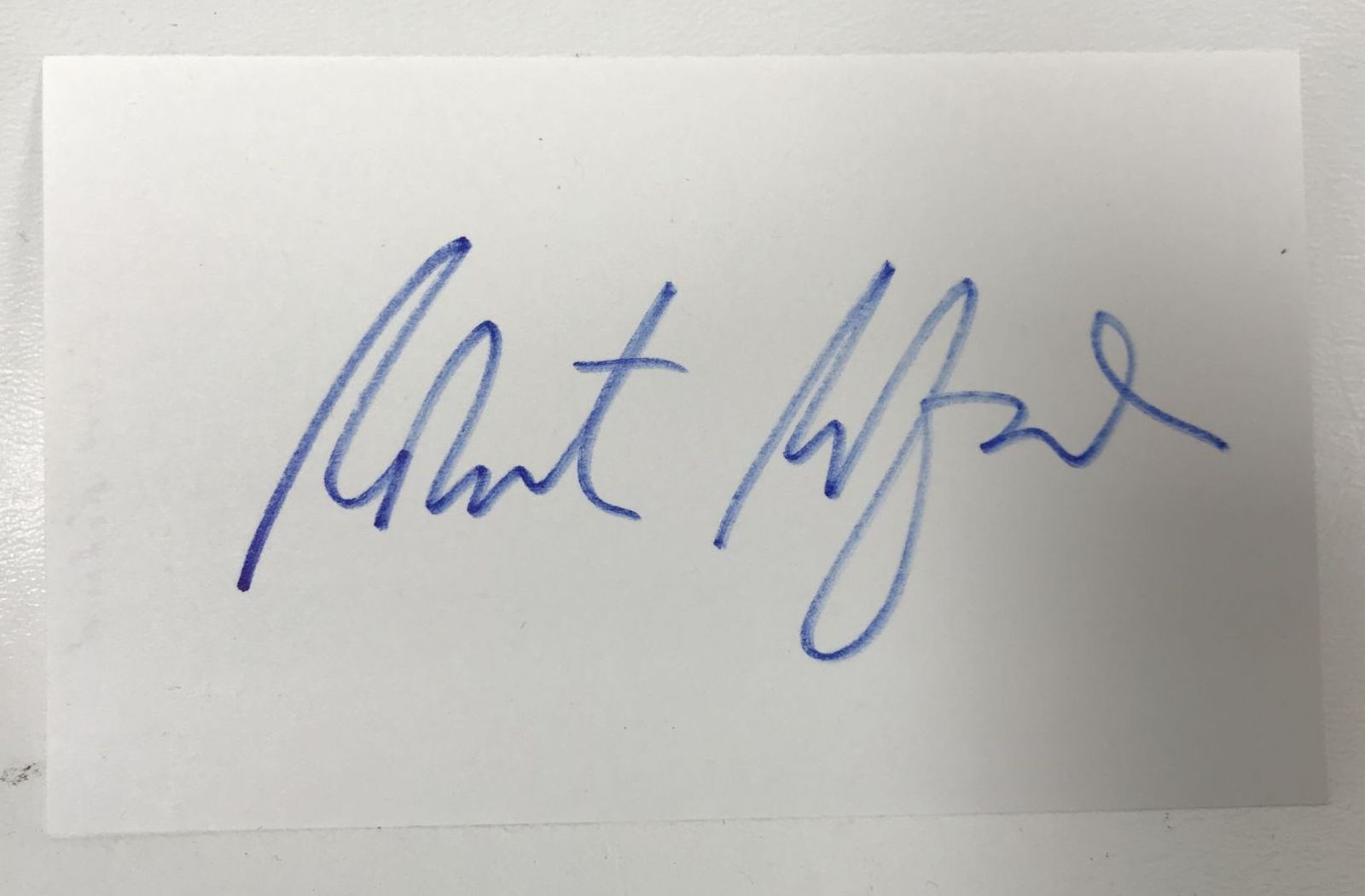 Robert Redford Signed Autographed 3x5 Index Card - COA/HOLO - Cards ...