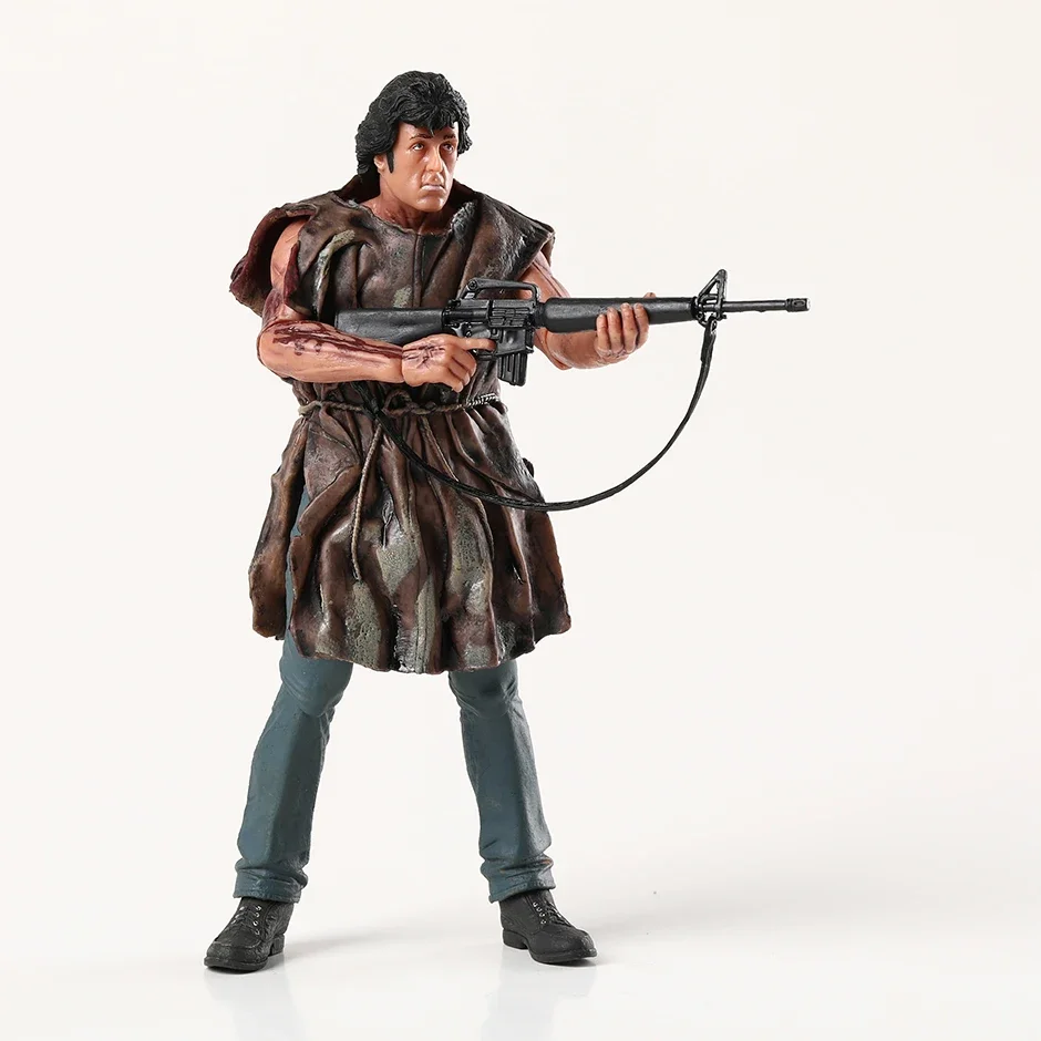 NECA First Blood Series John J Rambo Action Figure - Action Figures ...