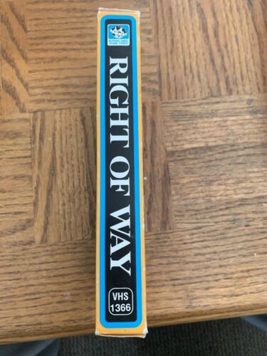 right Of Way VHS - VHS Tapes