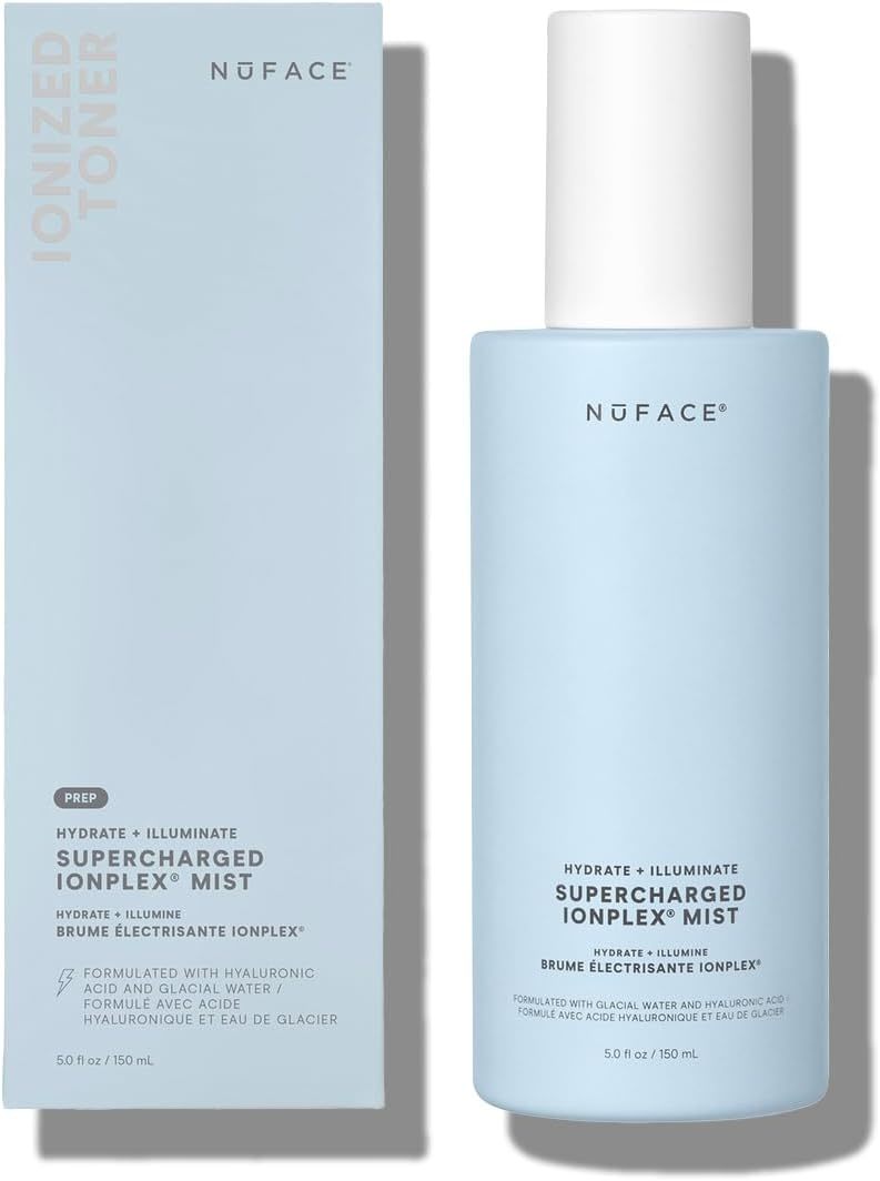 Nuface Supercharged Ionplex Facial Mist - 3-In-1 Ultra-Fine Hydrating ...