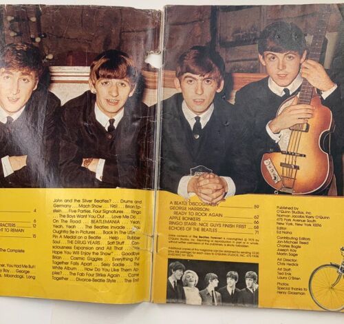 VTG The Beatles Forever Magazine 1980 John, Paul, George & Ringo No ...