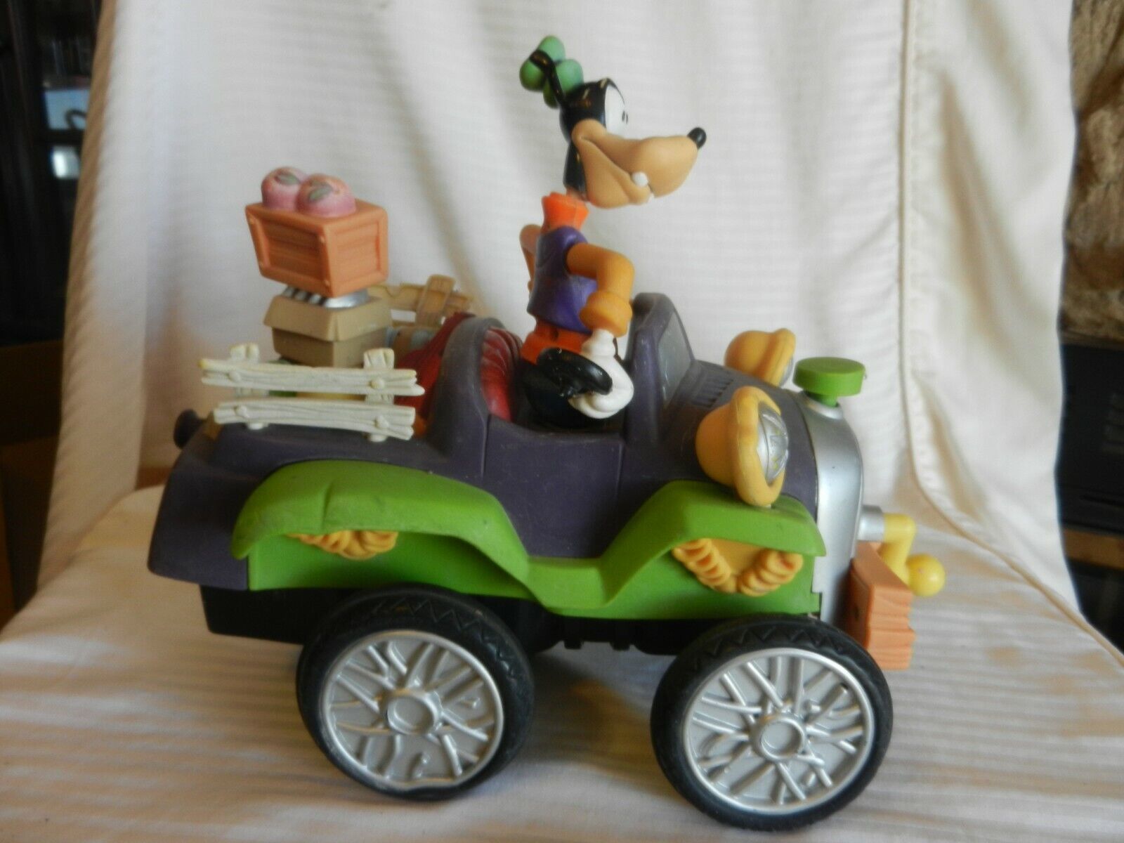 Goofy Jalopy Car Bumpy Ride Vehicle Mattel 2000 Walt Disney Non-Working ...