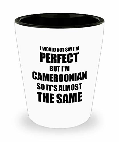 Cameroonian Shot Glass Funny Cameroon Gift Idea For Men Women Pride ...