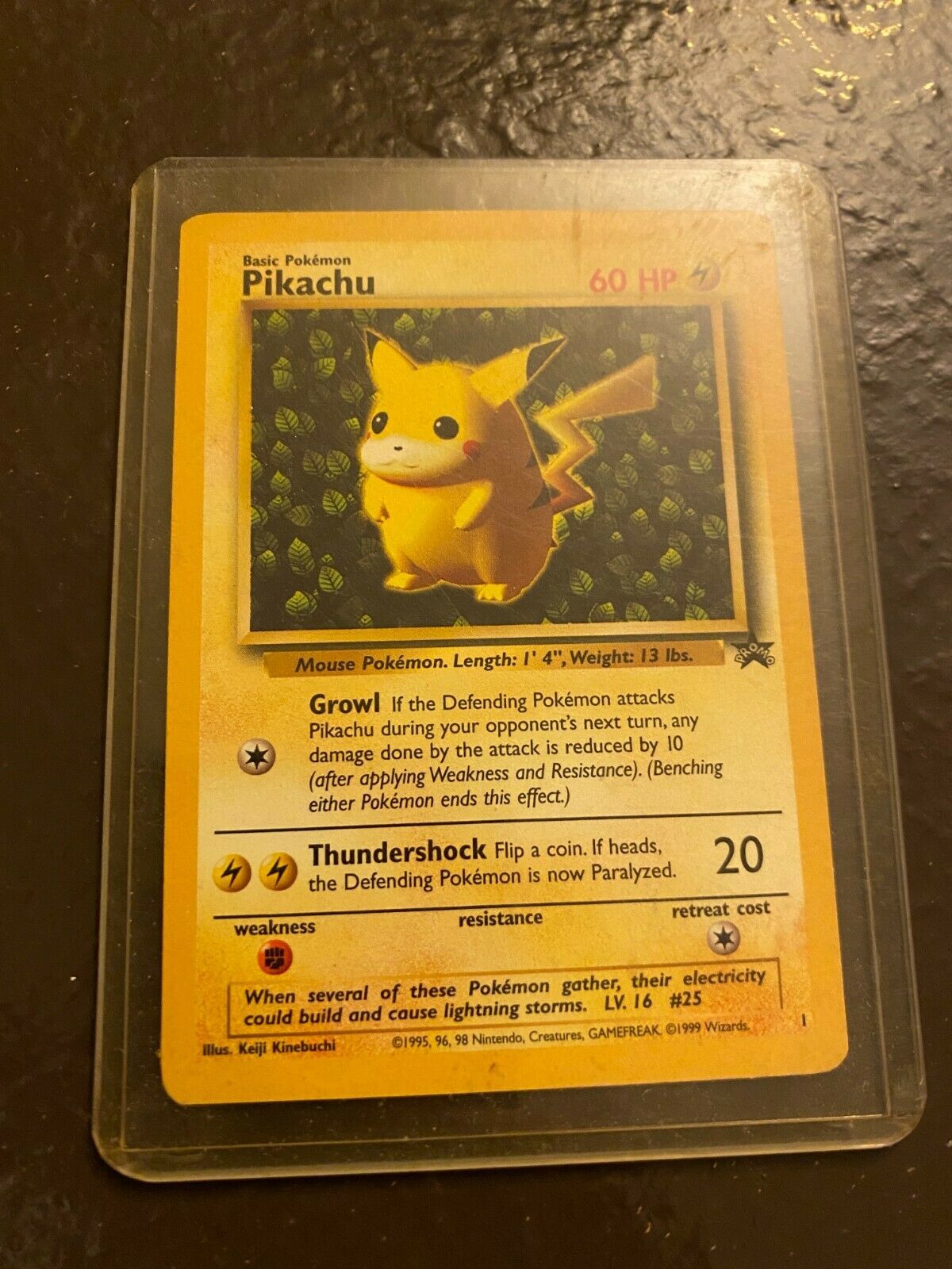 Ivy Pikachu #1 - Black Star Promo - WoTC Pokemon Card - CCG Individual ...