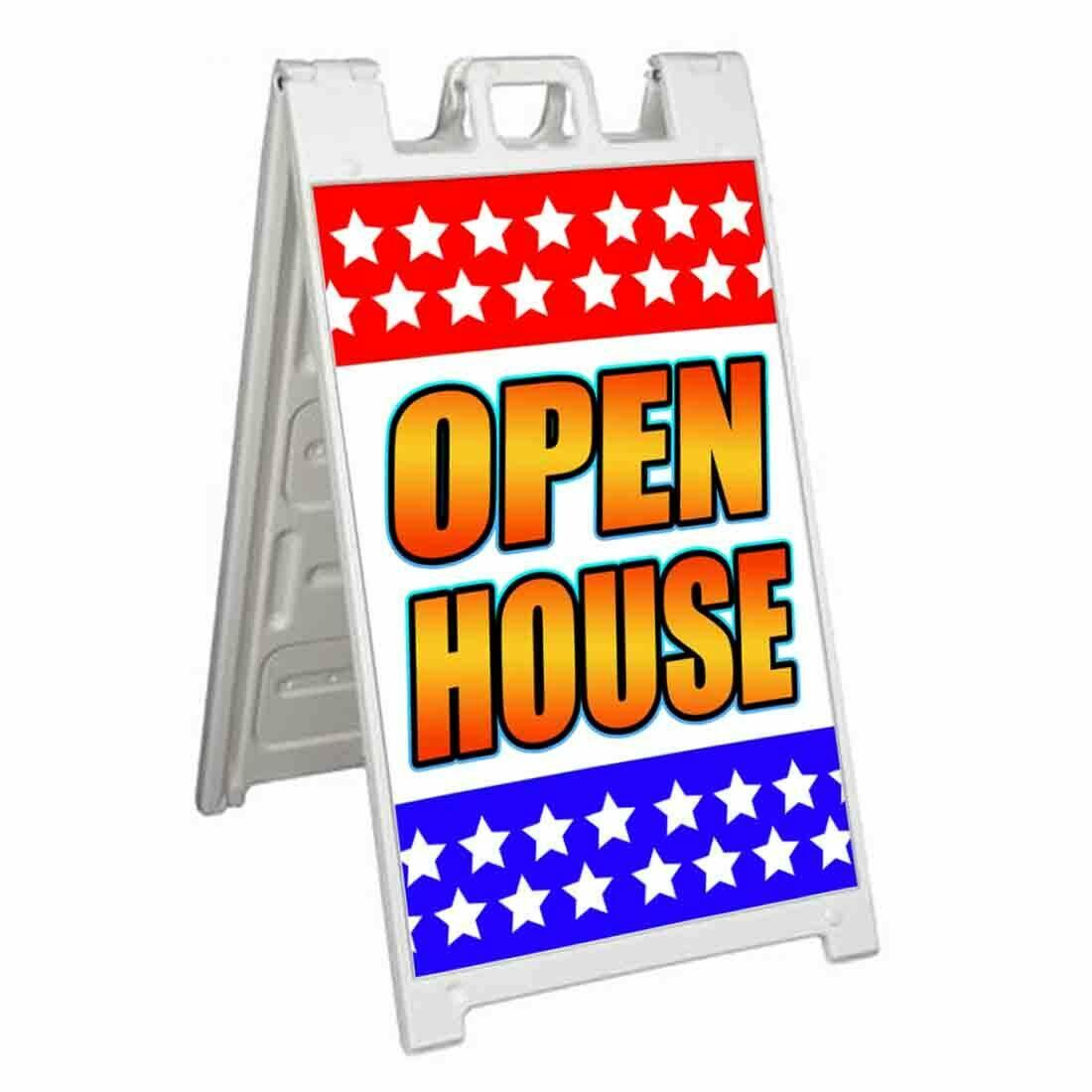 Open House Signicade 24x36 Aframe Sidewalk and similar items