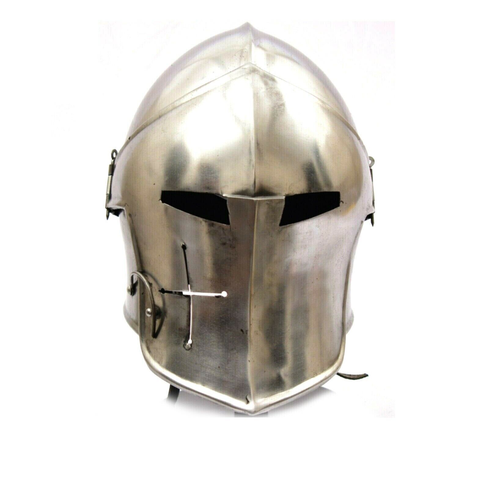 Medieval Barbuta Armor Helmet / Greek Roman and 50 similar items