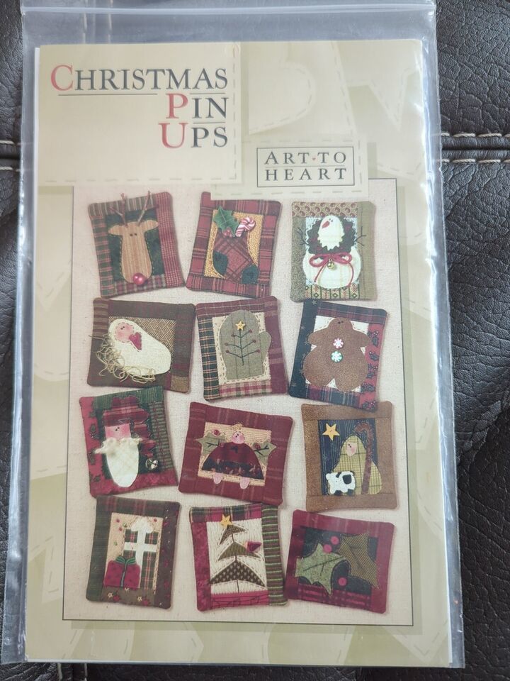 Mini Quilt Pins 140P Pin Ups Art To Heart Craft Sewing Pattern ...