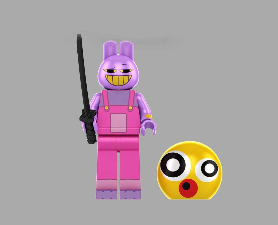 Jax The Amazing Digital Circus Cartoon Minifigure US Toy - LEGO (R ...