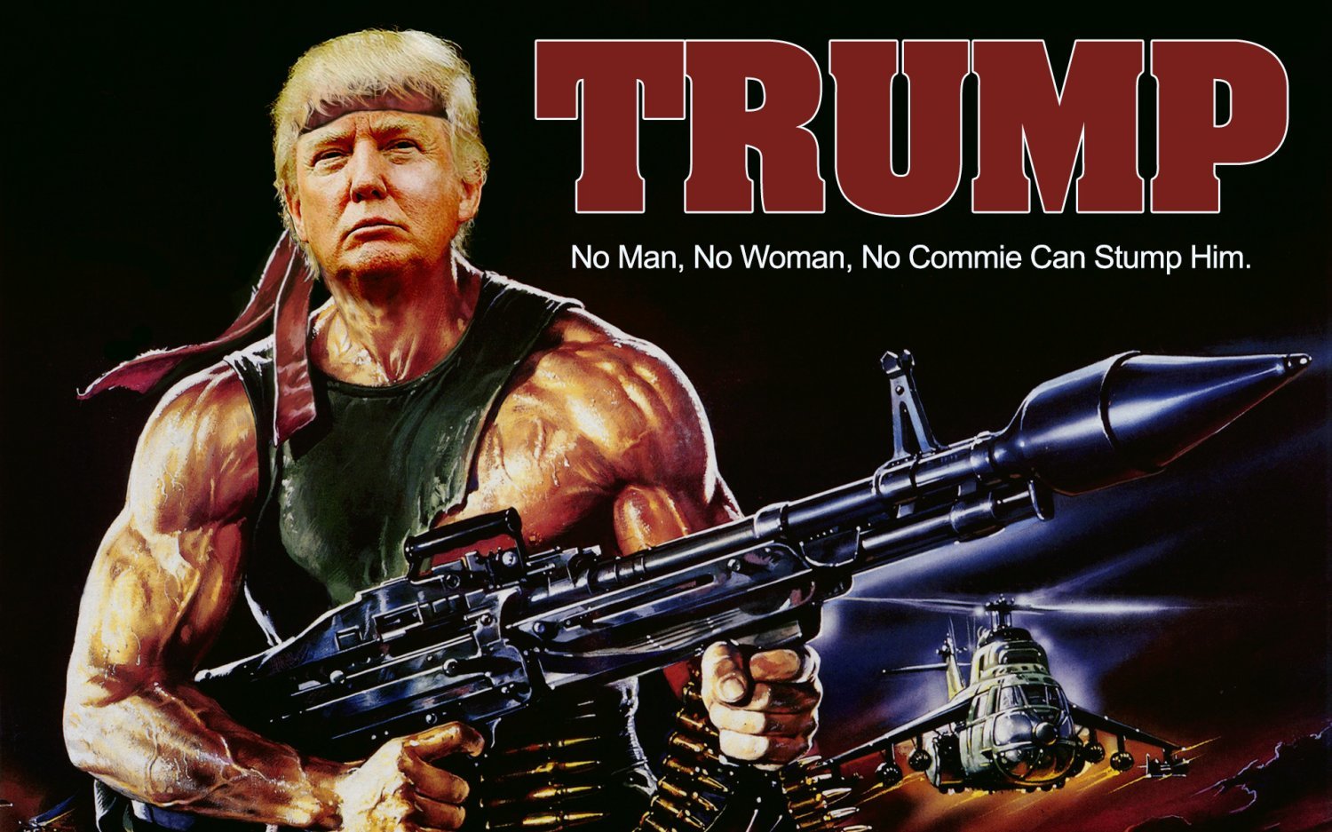 Donald Trump Flag BAZOOKA 3x5 Foot Digital Print Banner New Flags Print ...