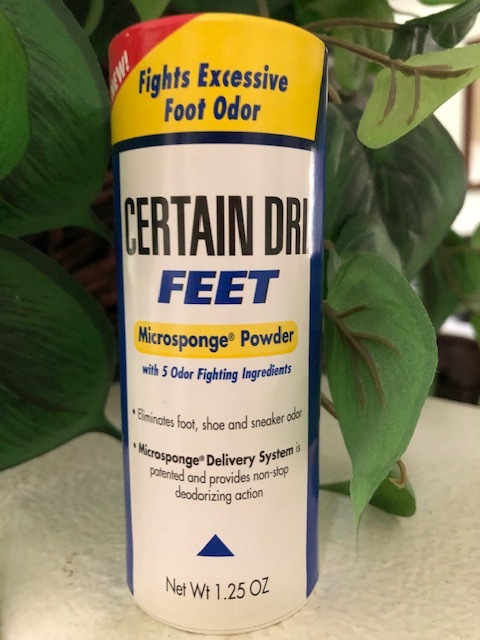 Certain Dri Feet, Microsponge Powder-1.25 oz. - Other Natural Remedies