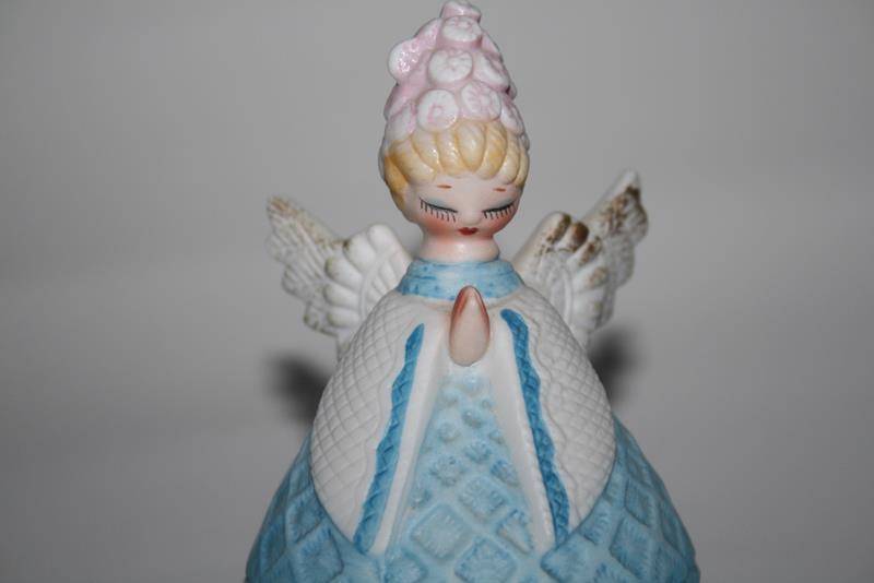 Vtg Lefton China Hand Painted Blue Bisque and 50 similar items